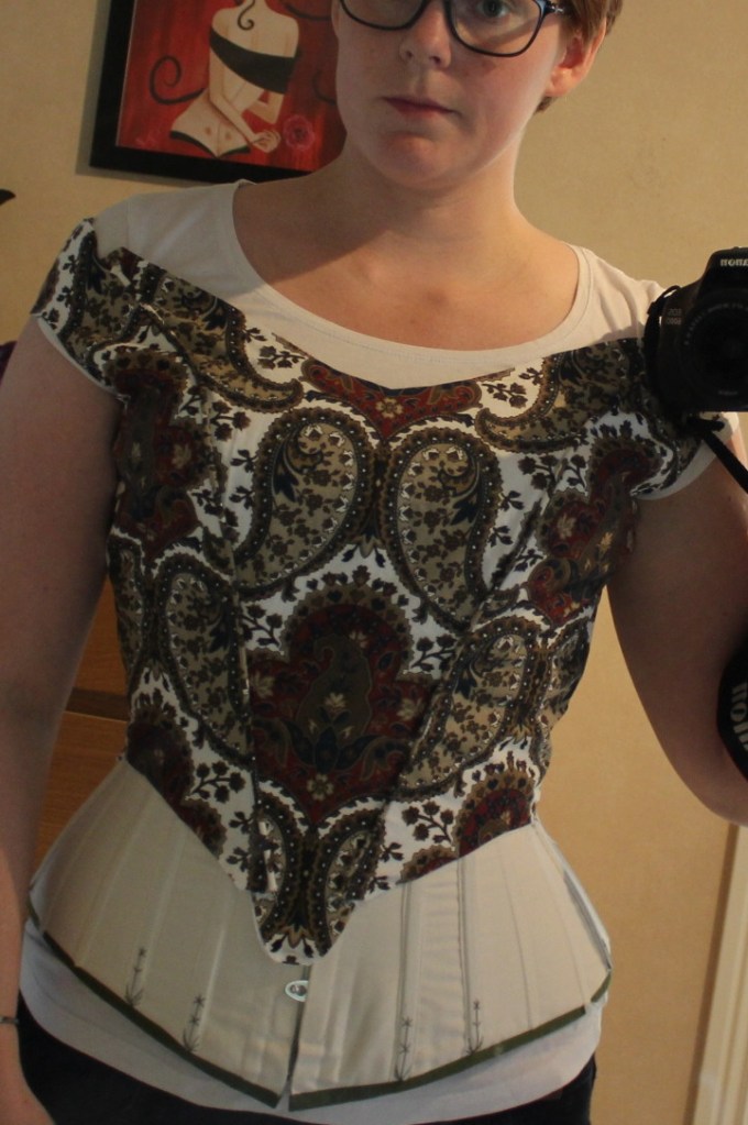 1850s Paisley Evening Bodice – Fashion Through Herstory