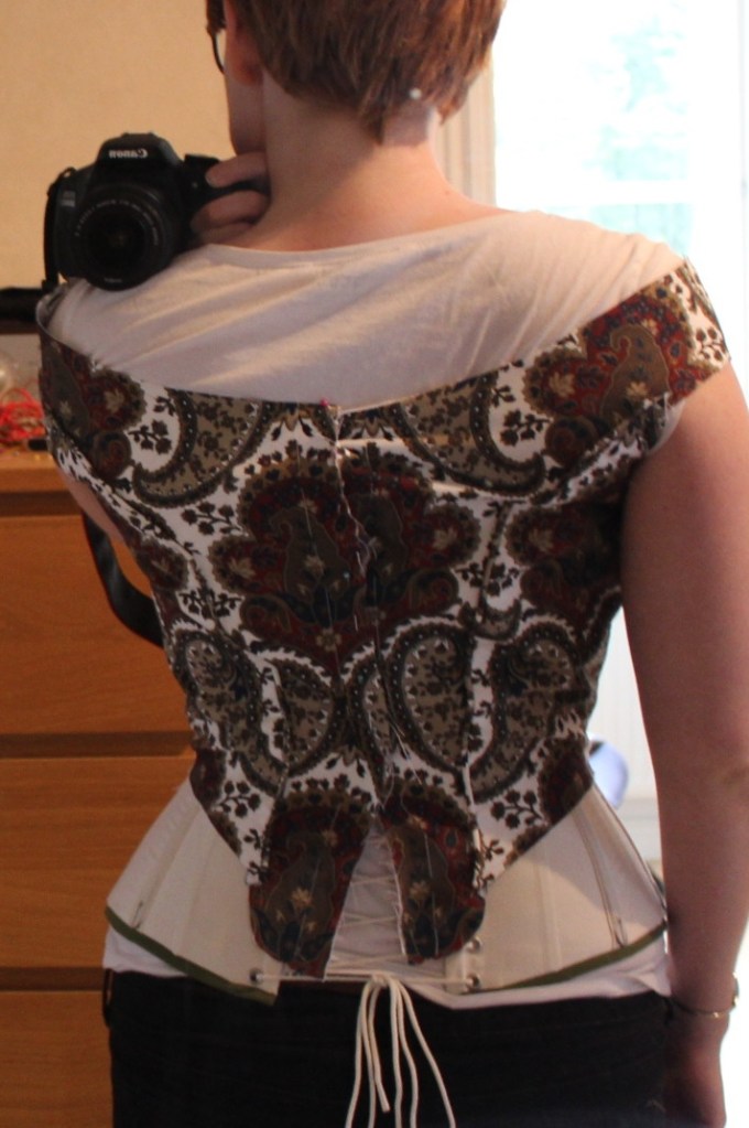 1850s Paisley Evening Bodice – Fashion Through Herstory