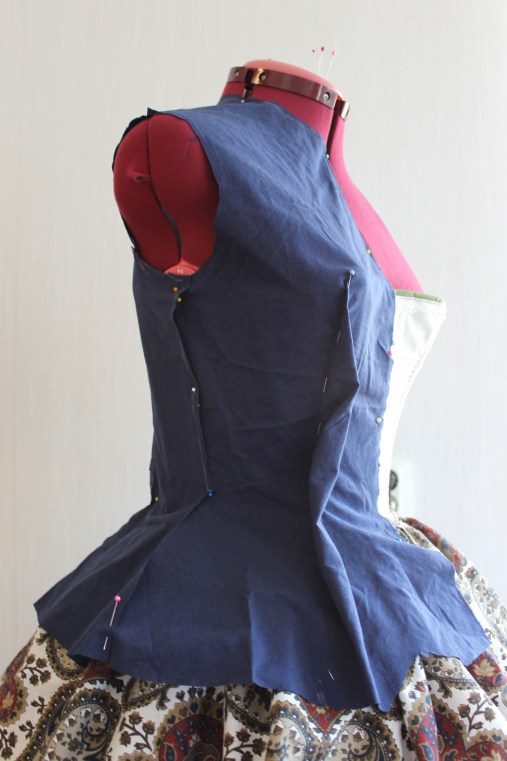 1850s Paisley Day-bodice – Fashion Through Herstory