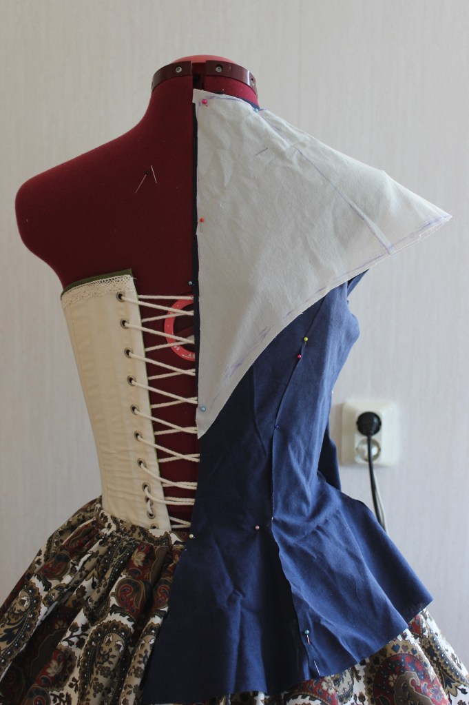 1850s Paisley Day-bodice – Fashion Through Herstory