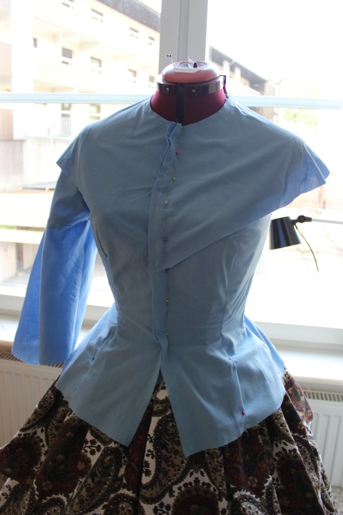 1850s Paisley Day-bodice – Fashion Through Herstory