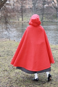 18th century Riding Hood – photoshoot – Fashion Through Herstory