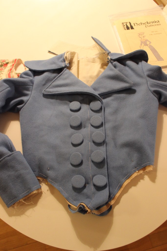 A Blue 18th century Redingote (Part 1) – Fashion Through Herstory