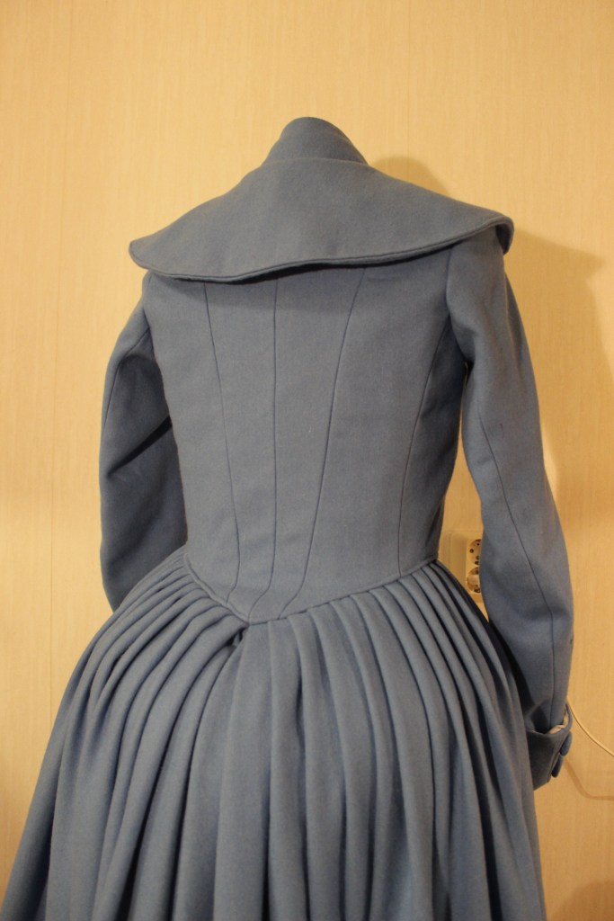 A Blue 18th century Redingote (part 2) – Fashion Through Herstory