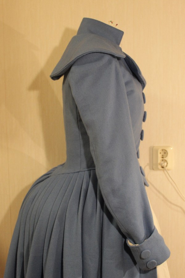 A Blue 18th century Redingote (part 2) – Fashion Through Herstory