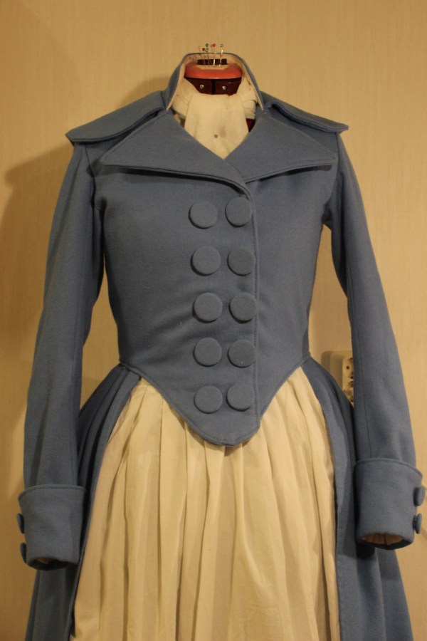 A Blue 18th century Redingote (part 2) – Fashion Through Herstory