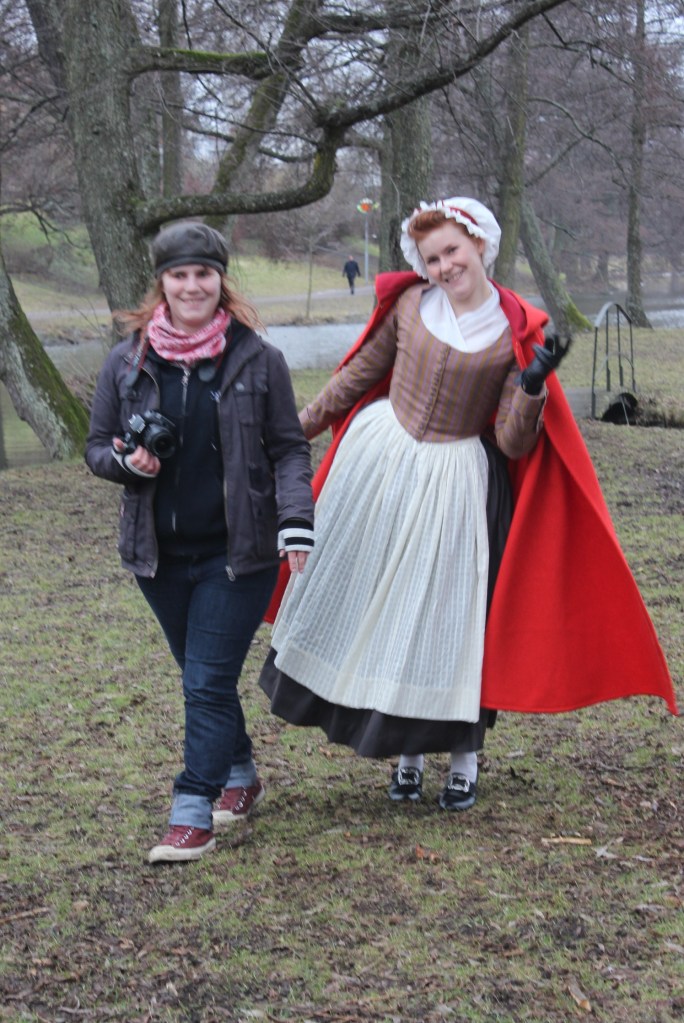 18th century Riding Hood – photoshoot – Fashion Through Herstory