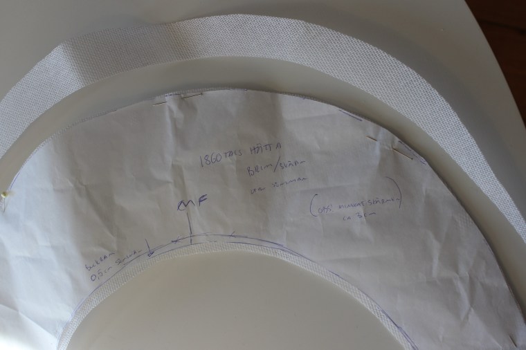 1860s – silk bonnet (part 1) – making the bonnet – Fashion Through Herstory