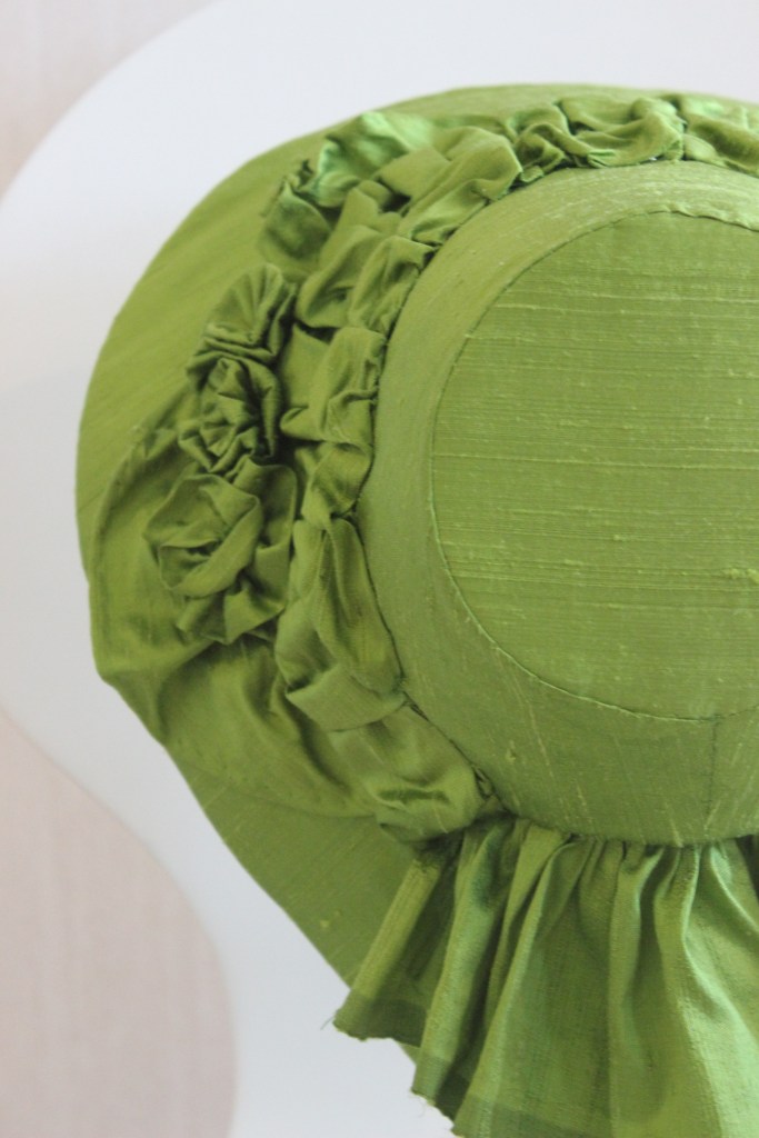 1860s silk bonnet (part 2) – decoration – Fashion Through Herstory