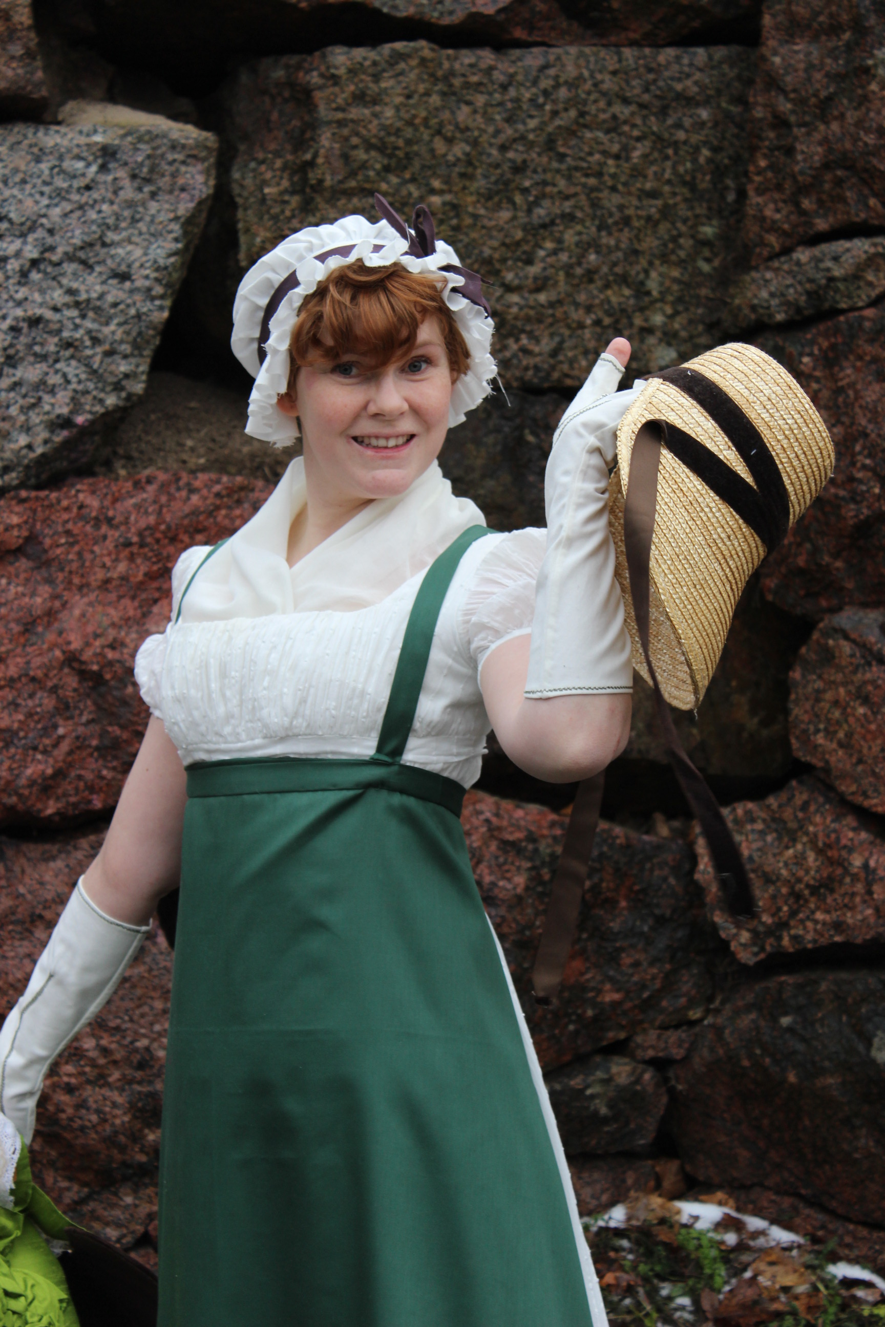 Regency Apron – Photoshoot – Fashion Through Herstory