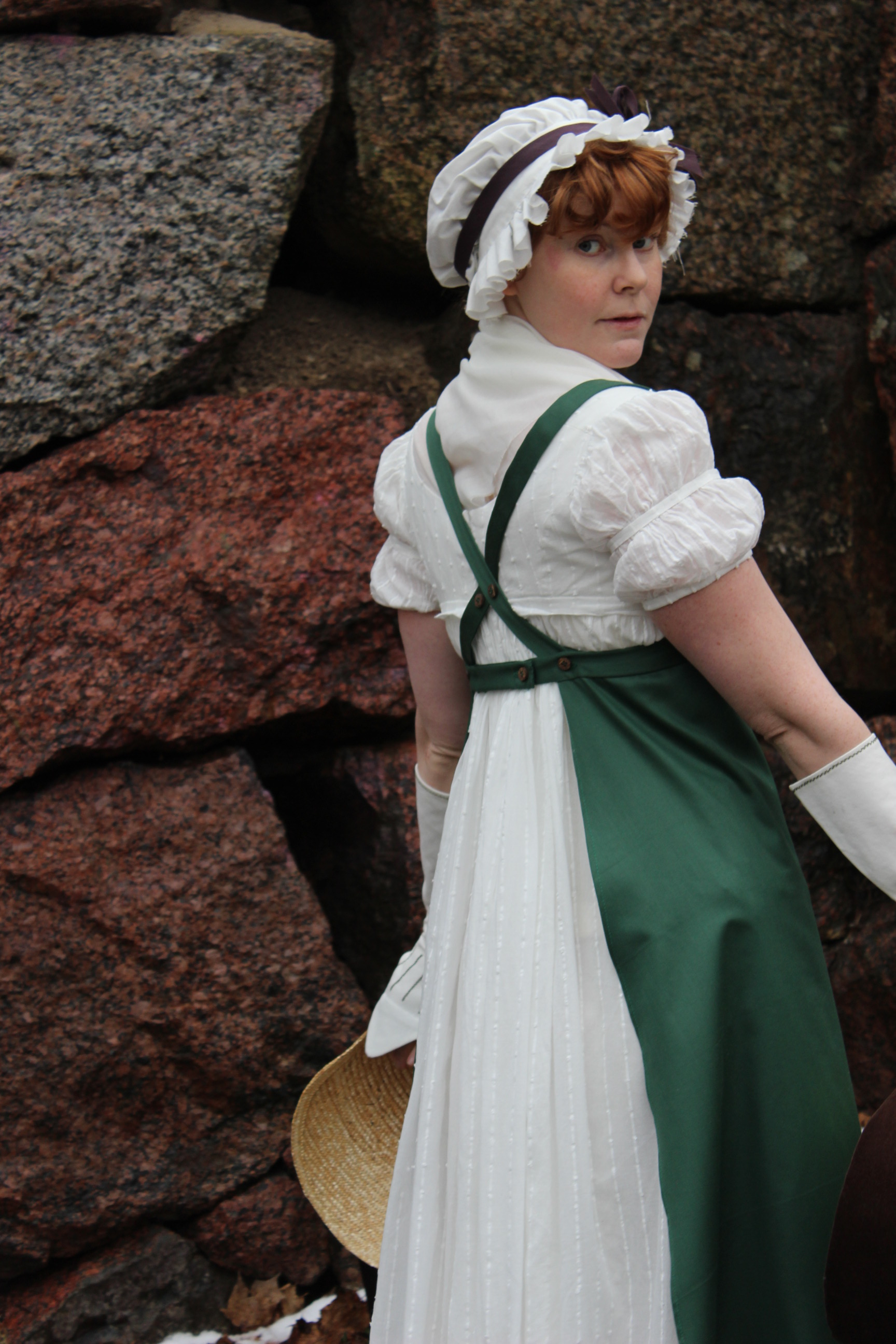 Regency Apron – Photoshoot – Fashion Through Herstory