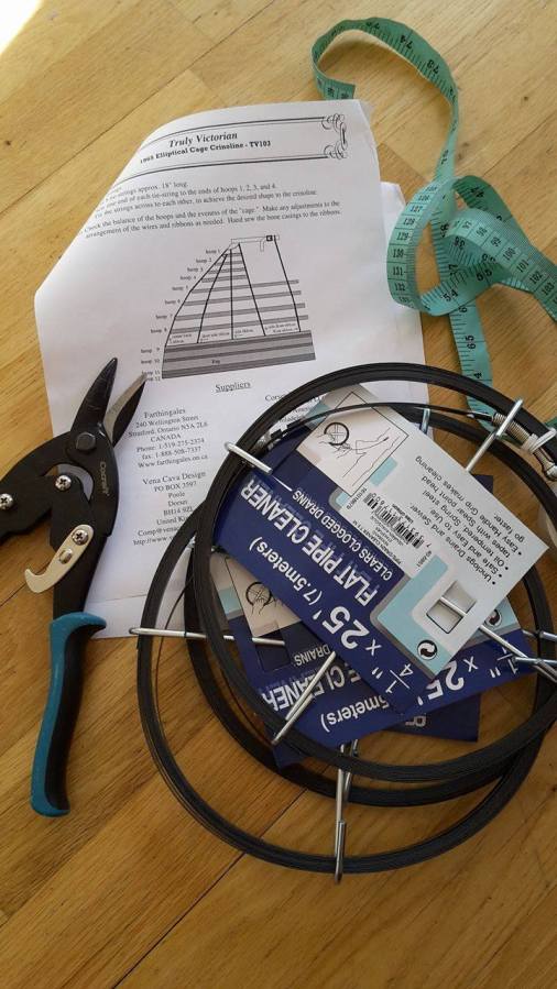 1860s Huge Orange Cage Crinoline – Fashion Through Herstory