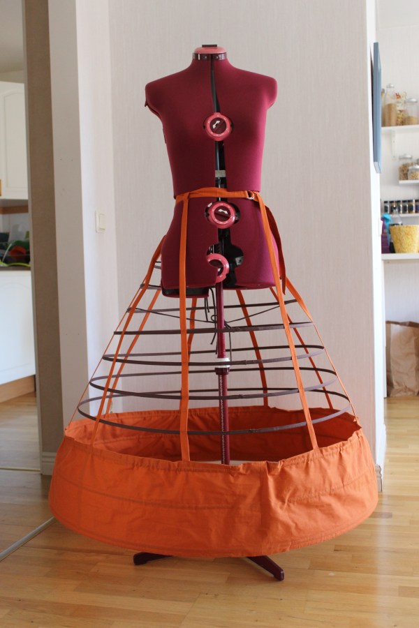 1860s Huge Orange Cage Crinoline – Fashion Through Herstory