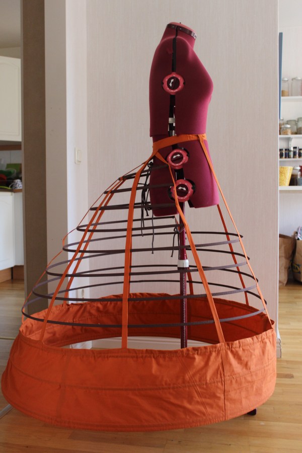 1860s Huge Orange Cage Crinoline – Fashion Through Herstory
