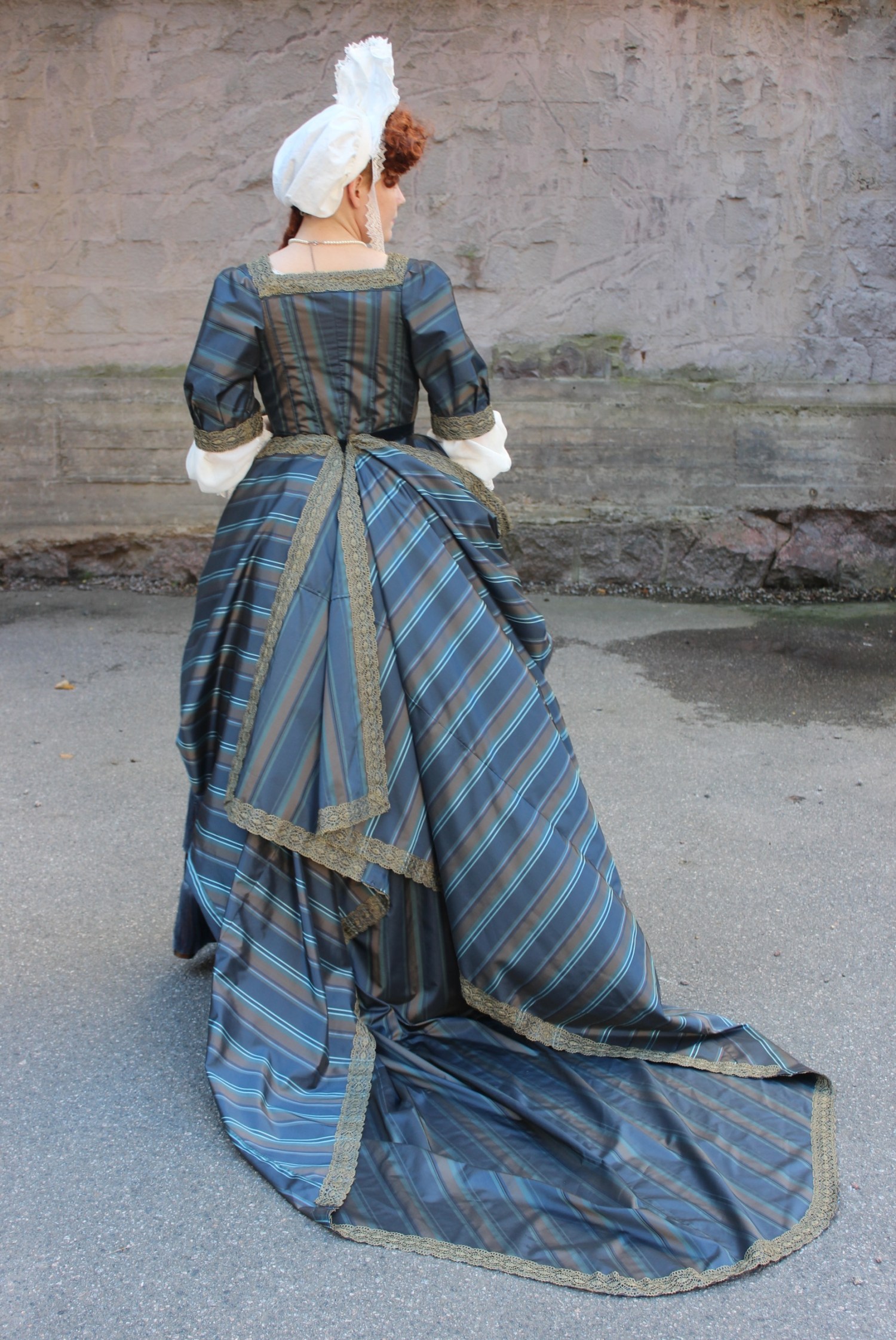 1690s Striped Mantua – Fashion Through Herstory