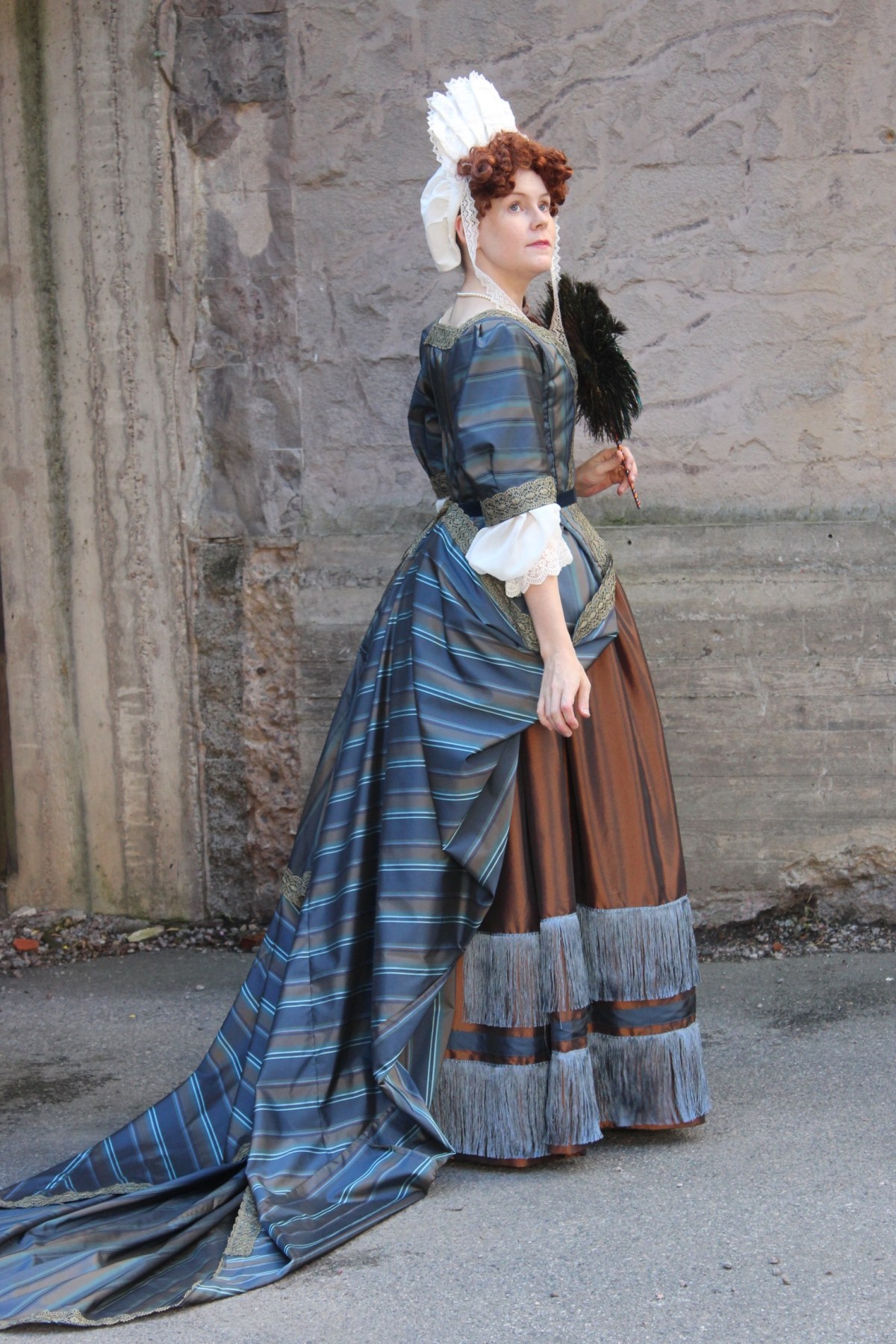 1690s Striped Mantua – Fashion Through Herstory